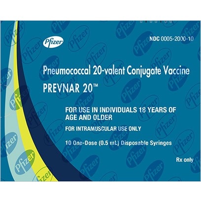 PREVNAR-20 PFS 10X0.5ML - PFIZER PHARM