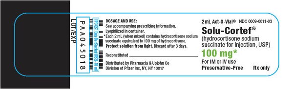 SOLU CORTEF 100MG AOV 2ML - PFIZER PHARM