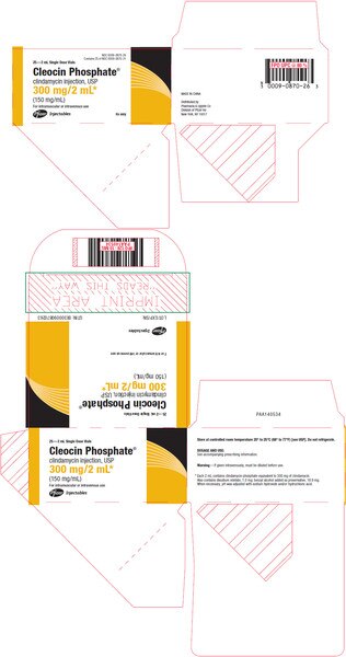 CLEOCIN 300MG VL 25X2ML - PFIZER PHARM