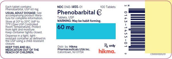 PHENOBARBITOL 60MG TAB 100 - HIKMA PHARMACEUTICALS USA INC