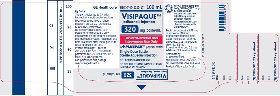 VISIPAQUE PK 320MG/ML BOTTLE 10X100ML - GE HEALTHCARE