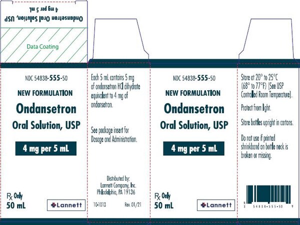 Ondansetron 4mg 5ml Sol 50ml Silarx Pharm Inc